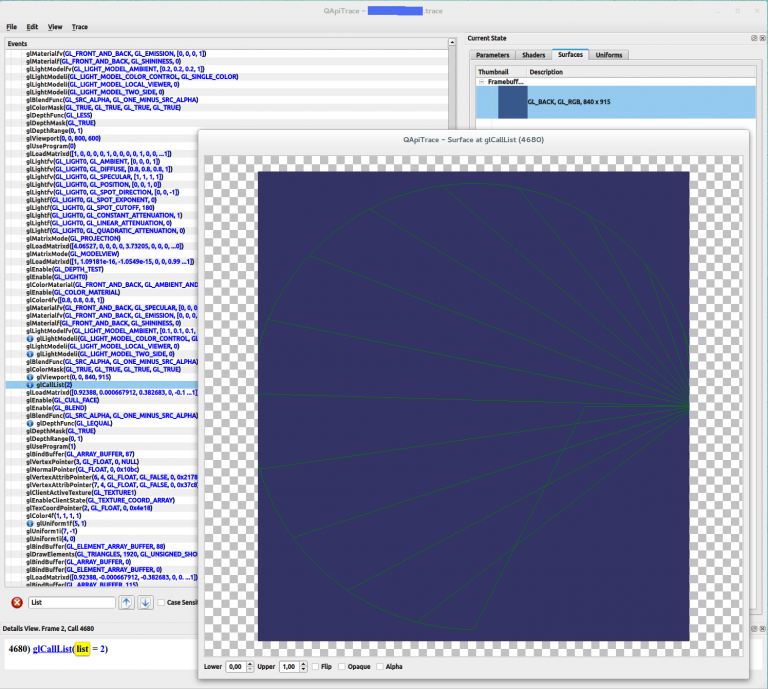 Using “apitrace” with an OpenGL application | DeveloperNote.com