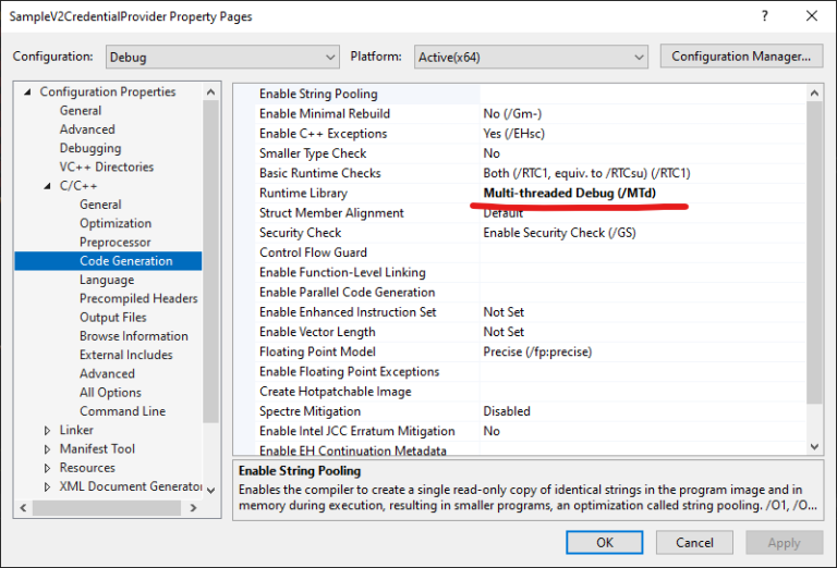 Debugging Credential Provider with Visual Studio 2022 Remote Debugger ...